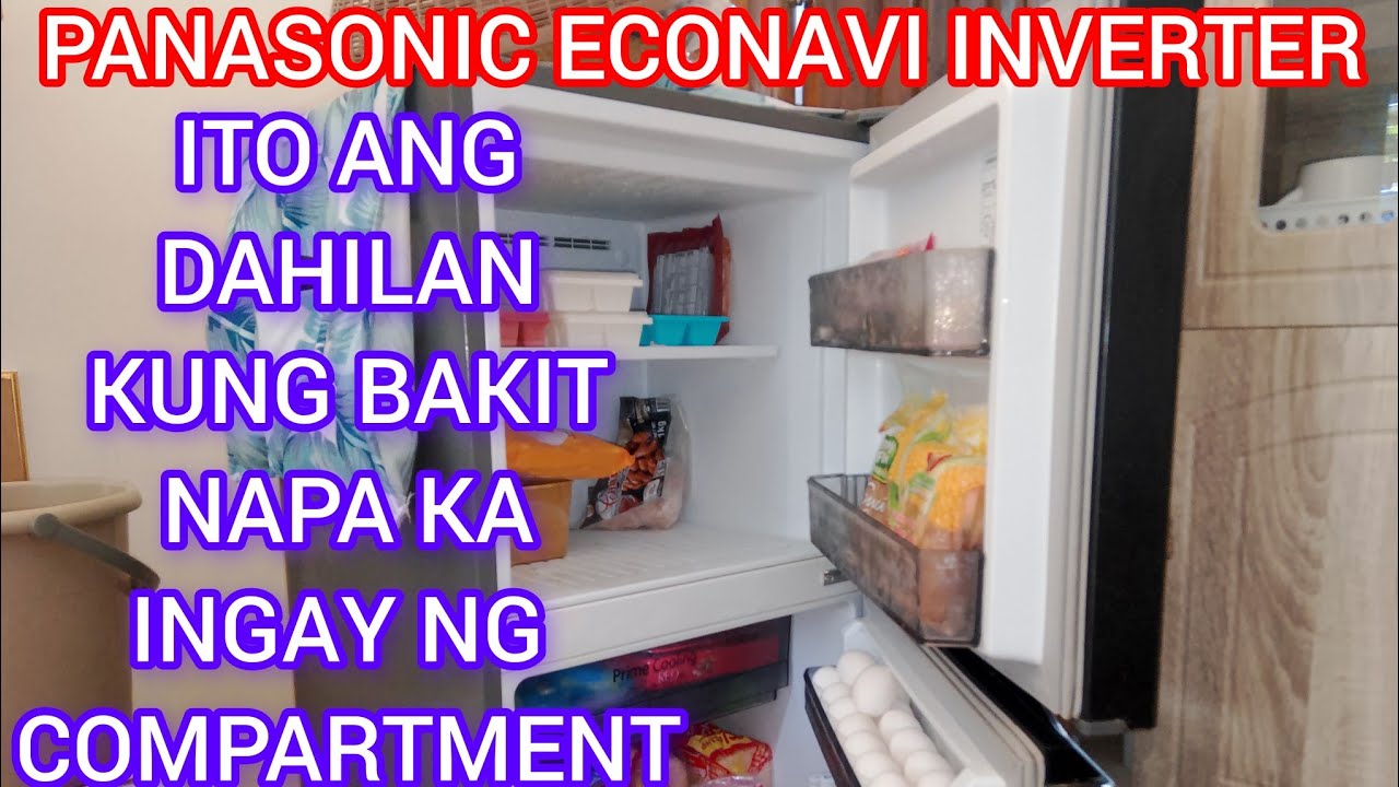 PANASONIC ECONAVI INVERTER REF./ NAPAKA INGAY NG BLOWER FAN SA ...