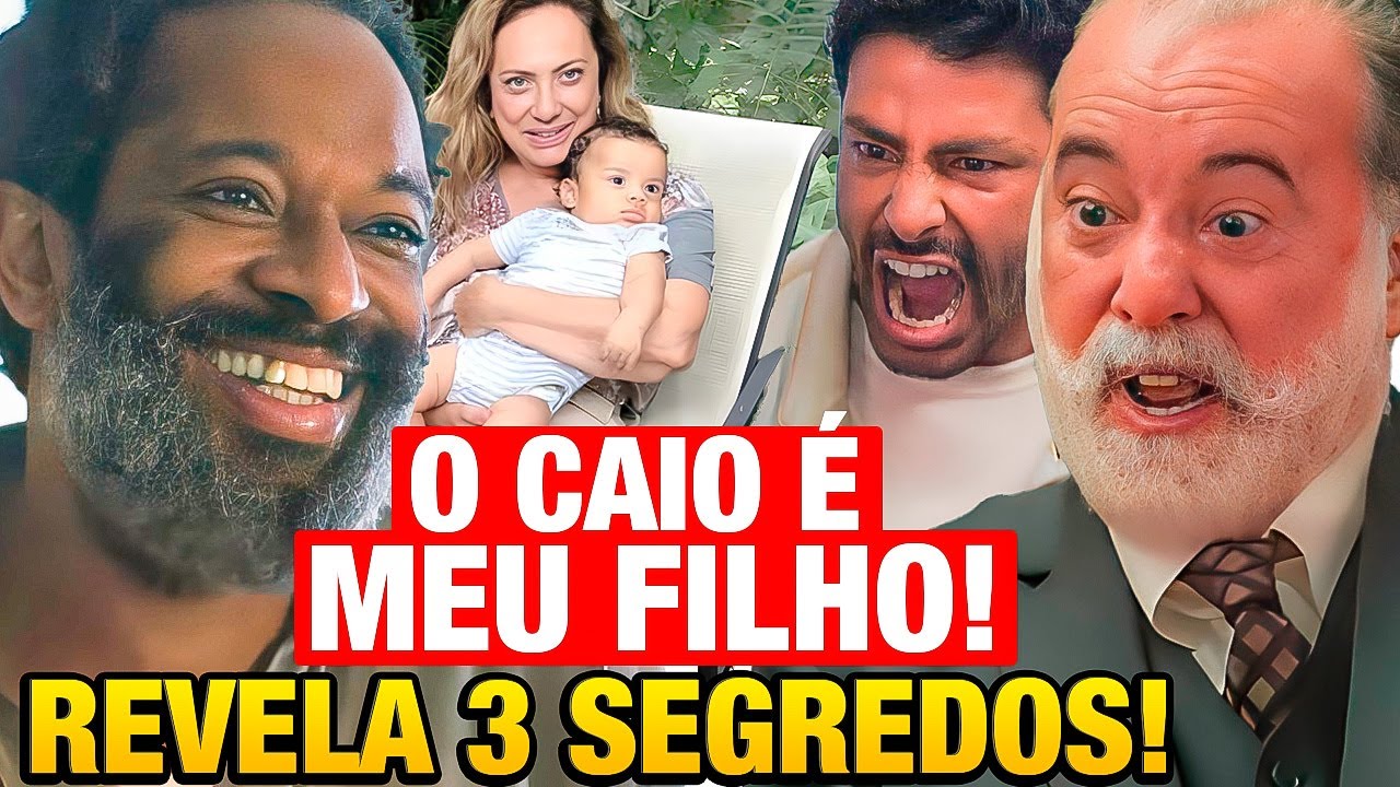 TERRA E PAIXÃO Gentil revela que é PAI DO CAIO e mais 3 segredos ...
