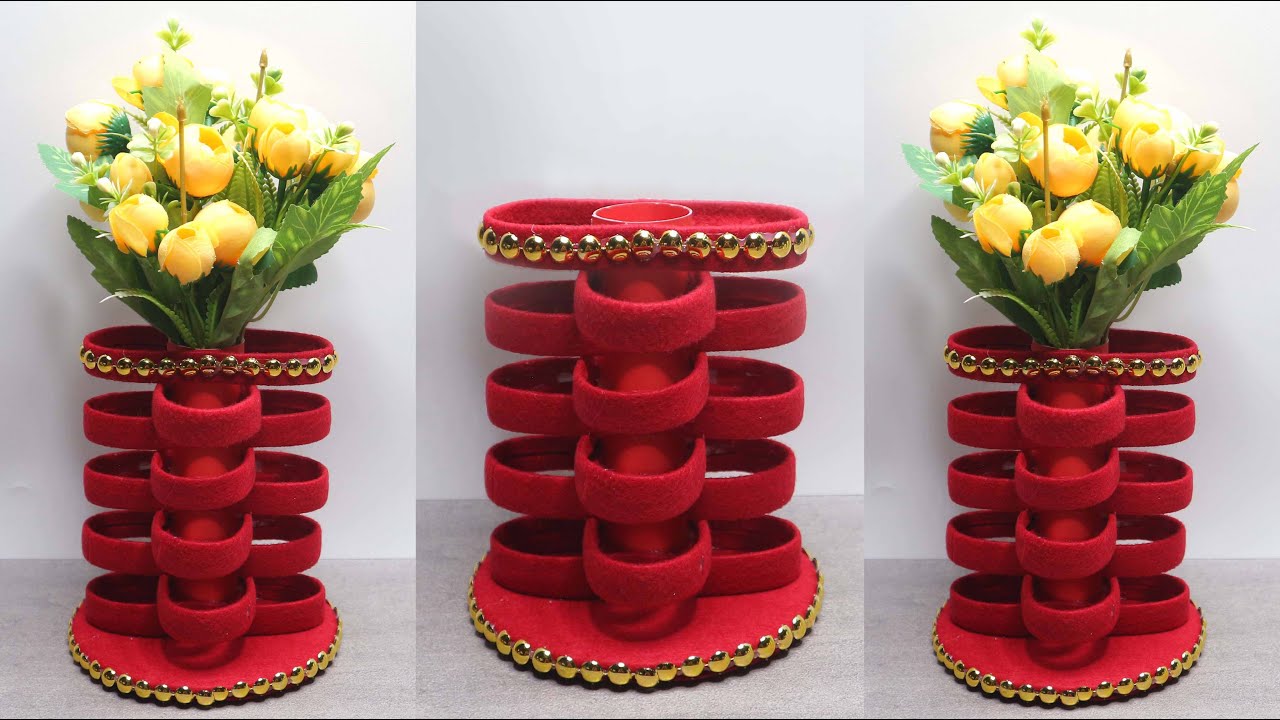 Plastic Bottle Flower Vase DIY Ideas | Ide Kreatif Vas Bunga dari Botol ...