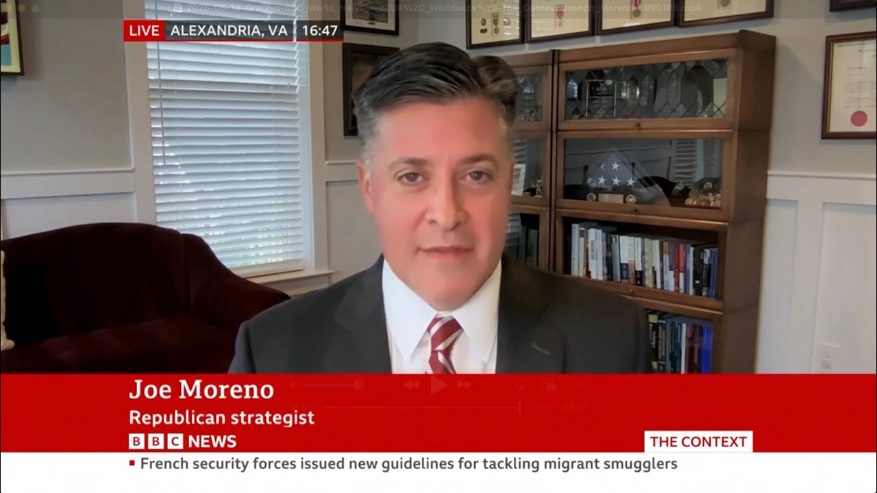 Joseph Moreno Appears on BBC News to Discuss NYC Mayor's Race (June 18 ...