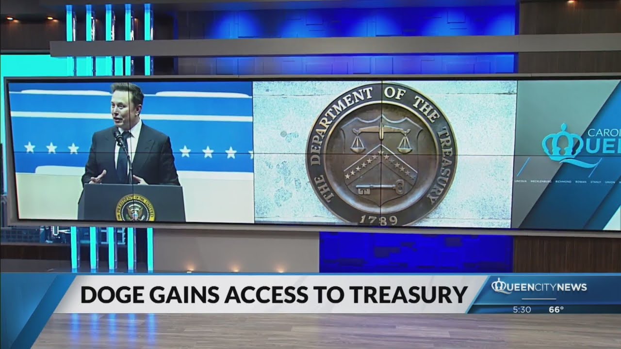 Q&A: DOGE gains access to Treasury payment system; Dems concerned - YouTube
