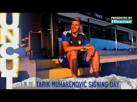 Behind-the-scenes with Tarik Muharemović on signing day at Leeds United | Uncut