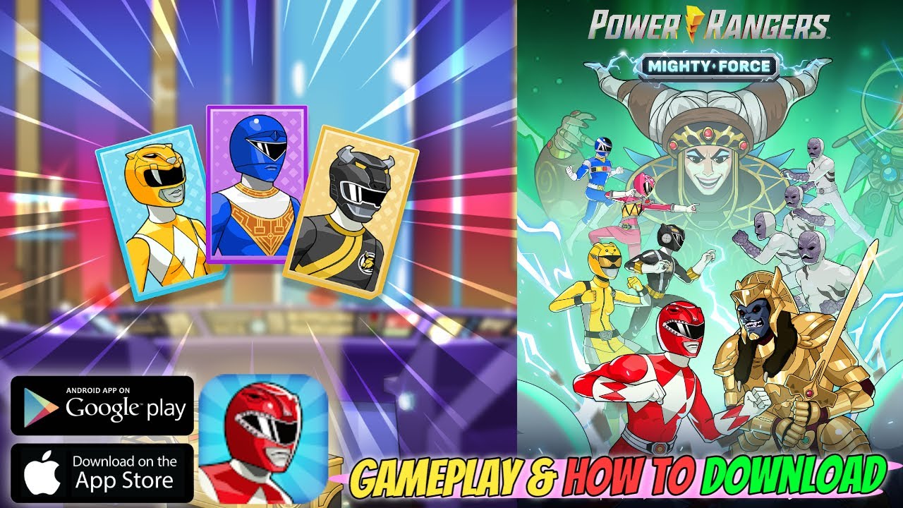 Power Rangers Mighty Force Gameplay Android Ios Apk Download - YouTube