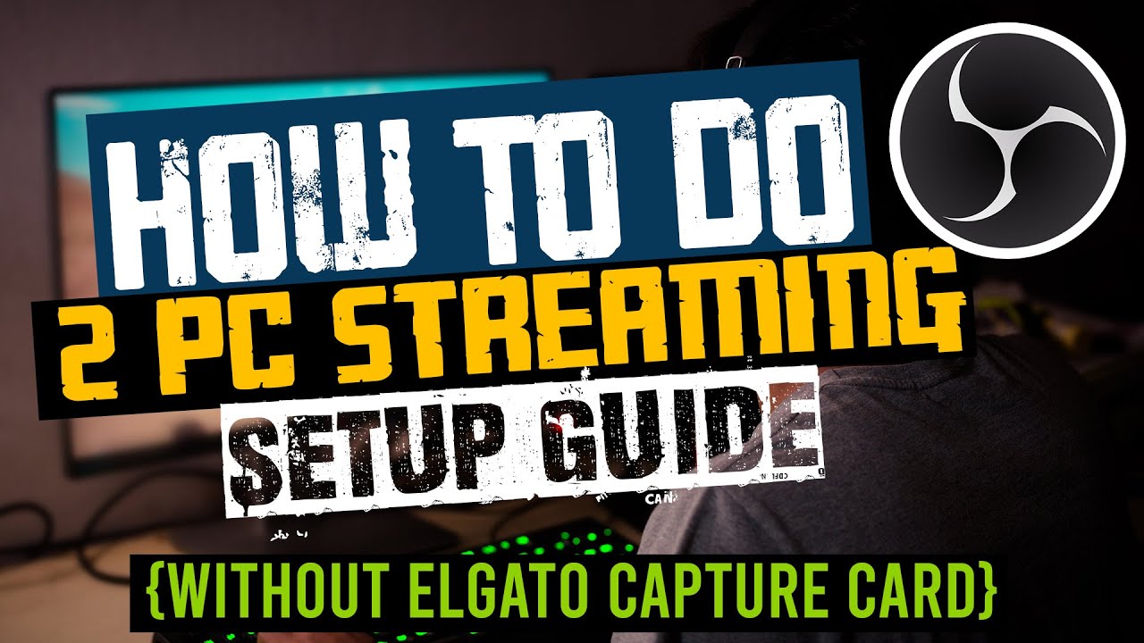 2 PC Streaming Setup Without Capture Card | OBS NDI | TechRV | Hindi ...