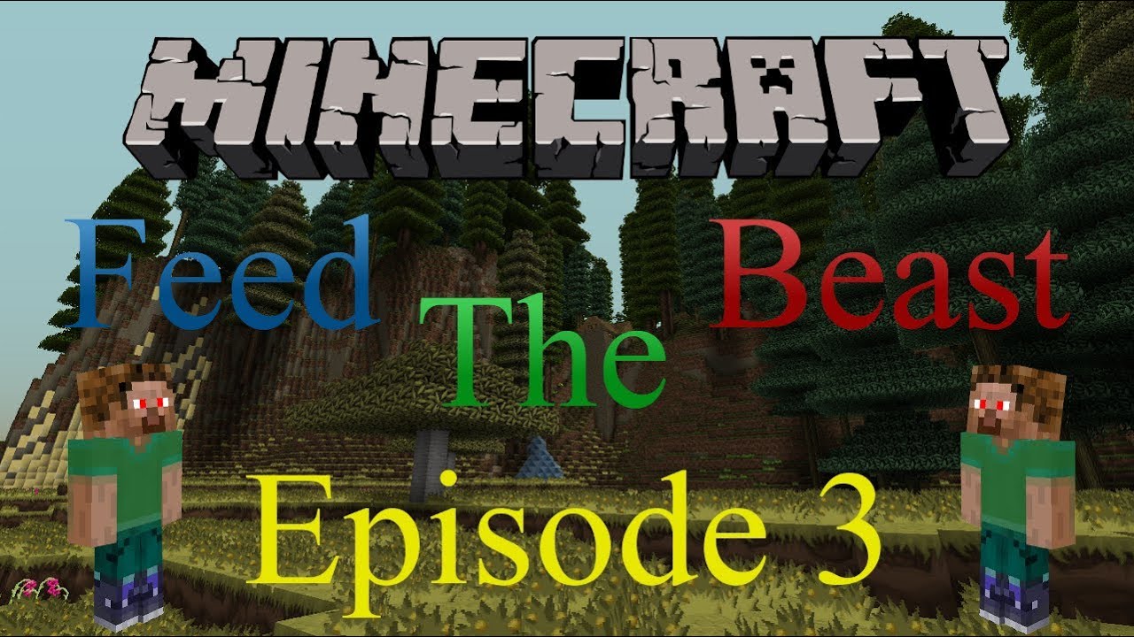 Let's Play Feed The Beast - Episode 3 - I got nothing - YouTube
