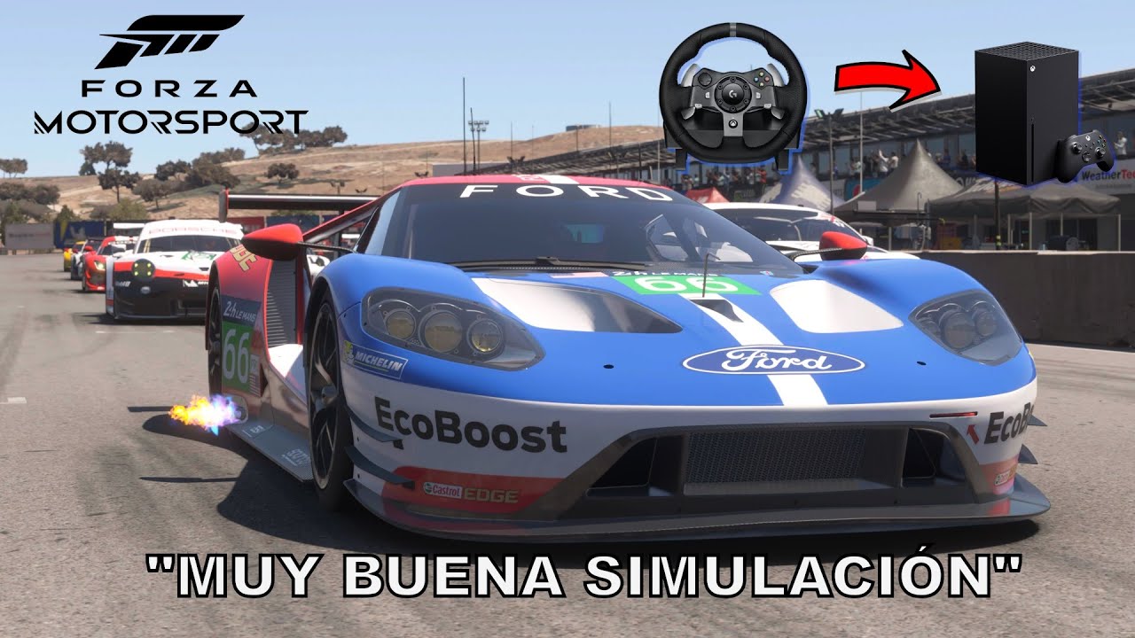 Probando el volante Logitech G920 en el nuevo Forza Motorsport 2023 con ...