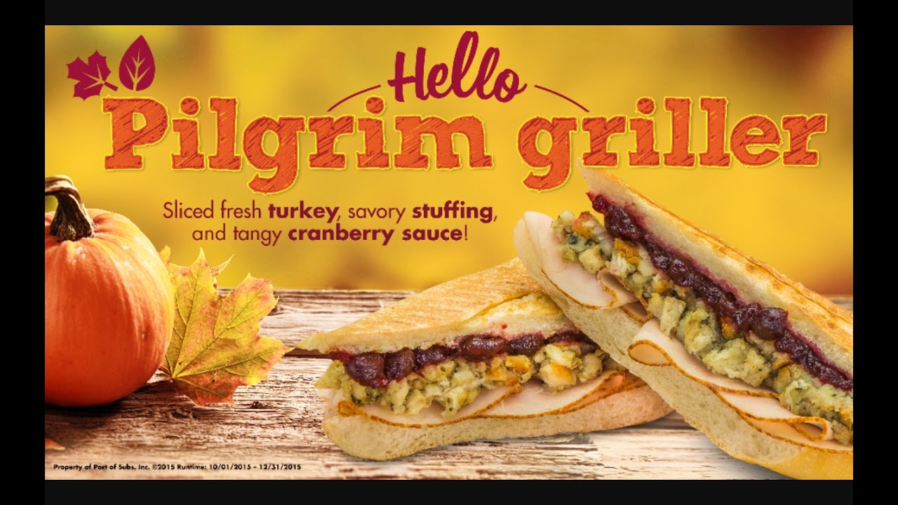 NATIONAL SANDWICH DAY! Port of Subs Pilgrim Griller - YouTube