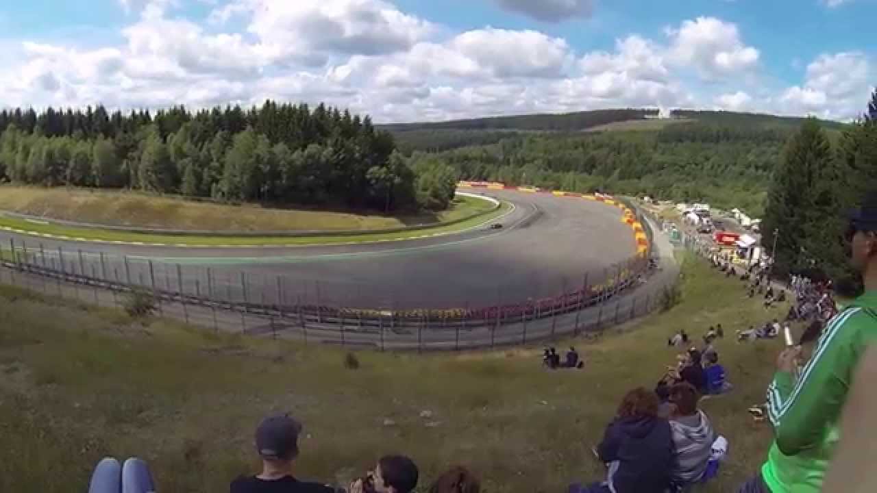 Pouhon general admission at Spa-Francorchamps - 24 Hours of Spa 2015 ...