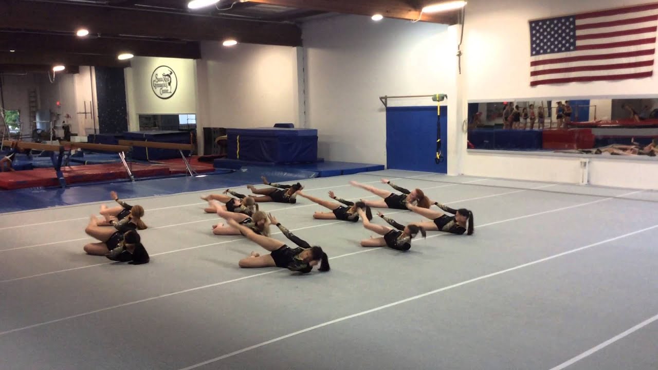 "Uptown Funk" Team Warm Up - YouTube