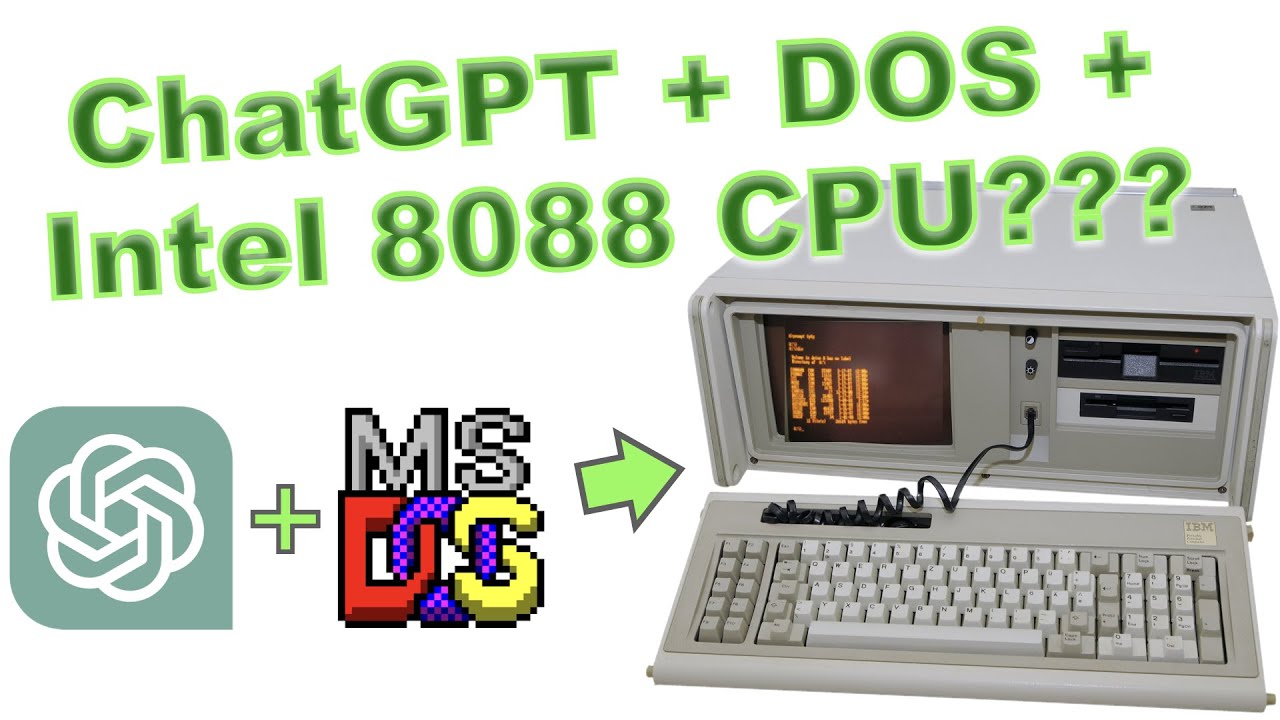 Bringing ChatGPT to vintage MS-DOS computers - JuniorDevSG - YouTube