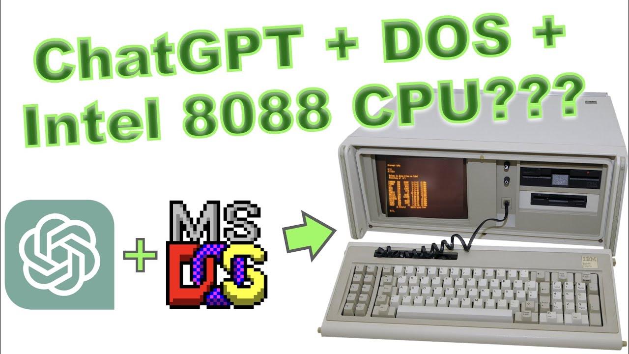 Bringing ChatGPT to vintage MS-DOS computers - JuniorDevSG - YouTube