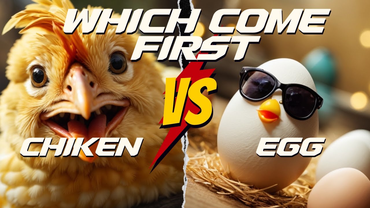 मुर्गी या अंडा | Which came first: the chicken or the egg? | The first ...