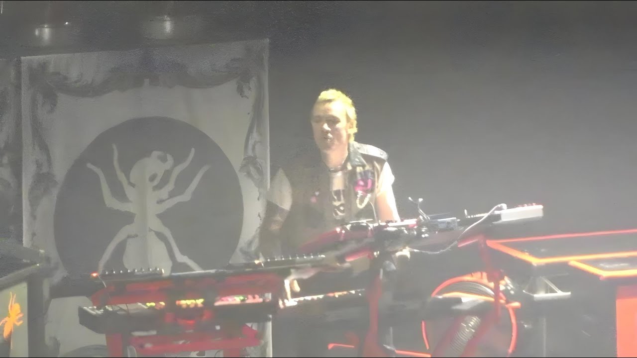 The Prodigy live at Leeds First Direct Arena on 18th November 2023 ...