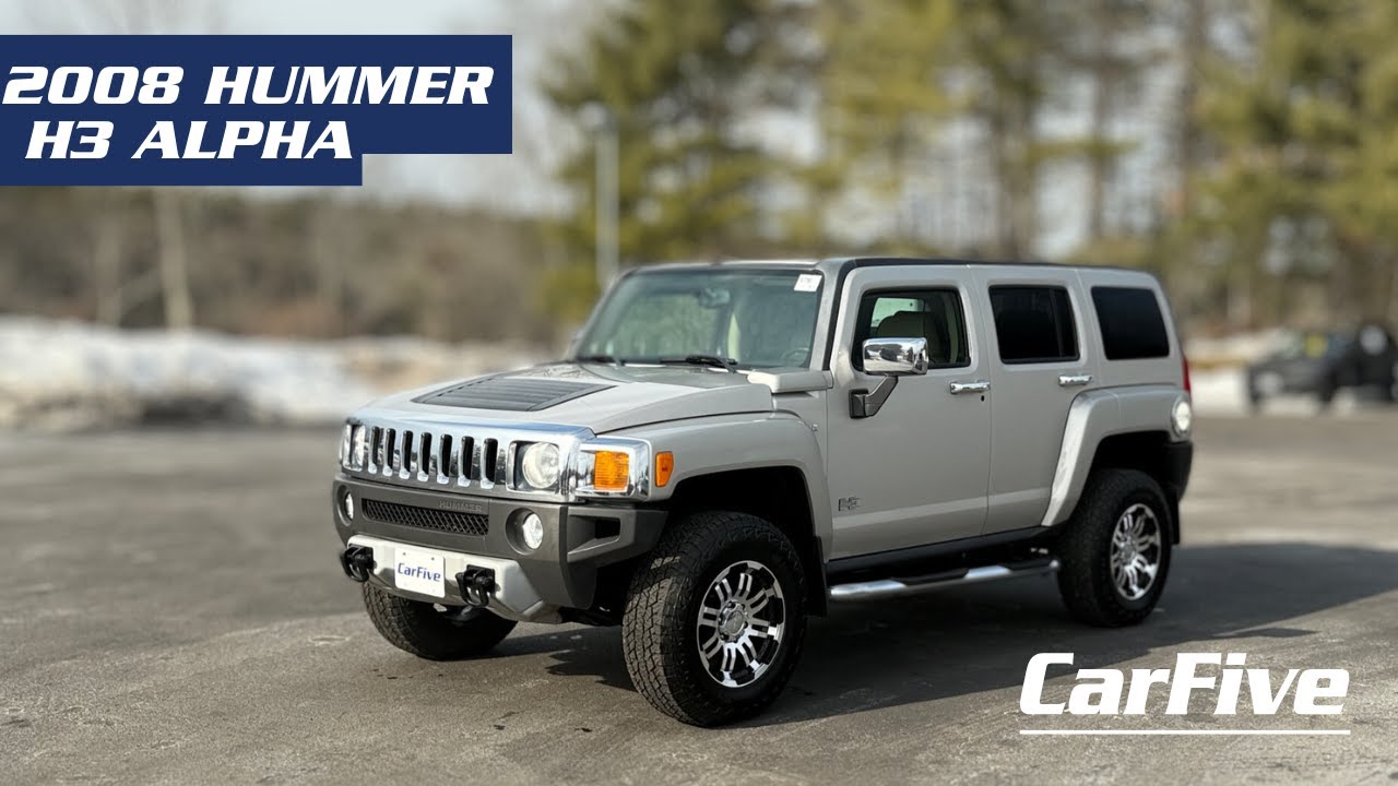 CarFive - Gray 2008 Hummer H3 Alpha SUV - AWD - Gasoline - 5 Passengers ...