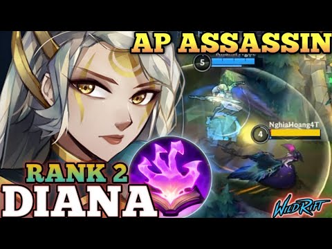 DIANA PERFECT COMBO ASSASSINATION! ONE SHOT MVP BUILD - TOP 2 GLOBAL ...