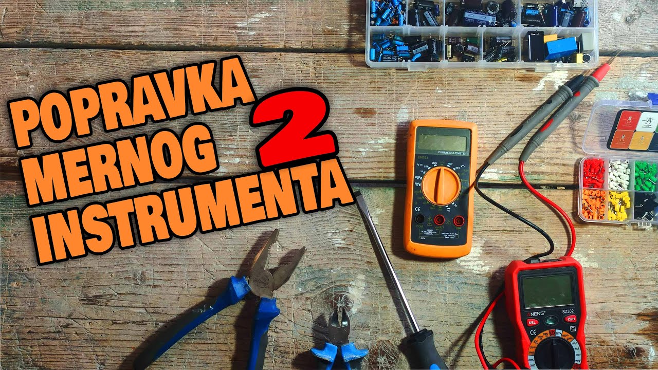 POPRAVKA UNIMERA 2 - KAKO POPRAVITI MERNI INSTRUMENT KOJI NE DAJE ZNAKE ...