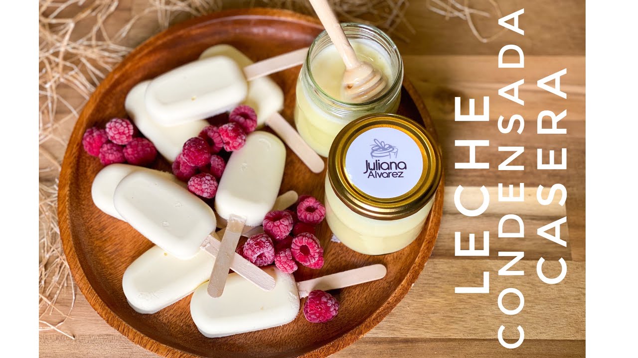 Cómo Hacer Leche Condensada Casera y Paletas Súper Cremosas - YouTube