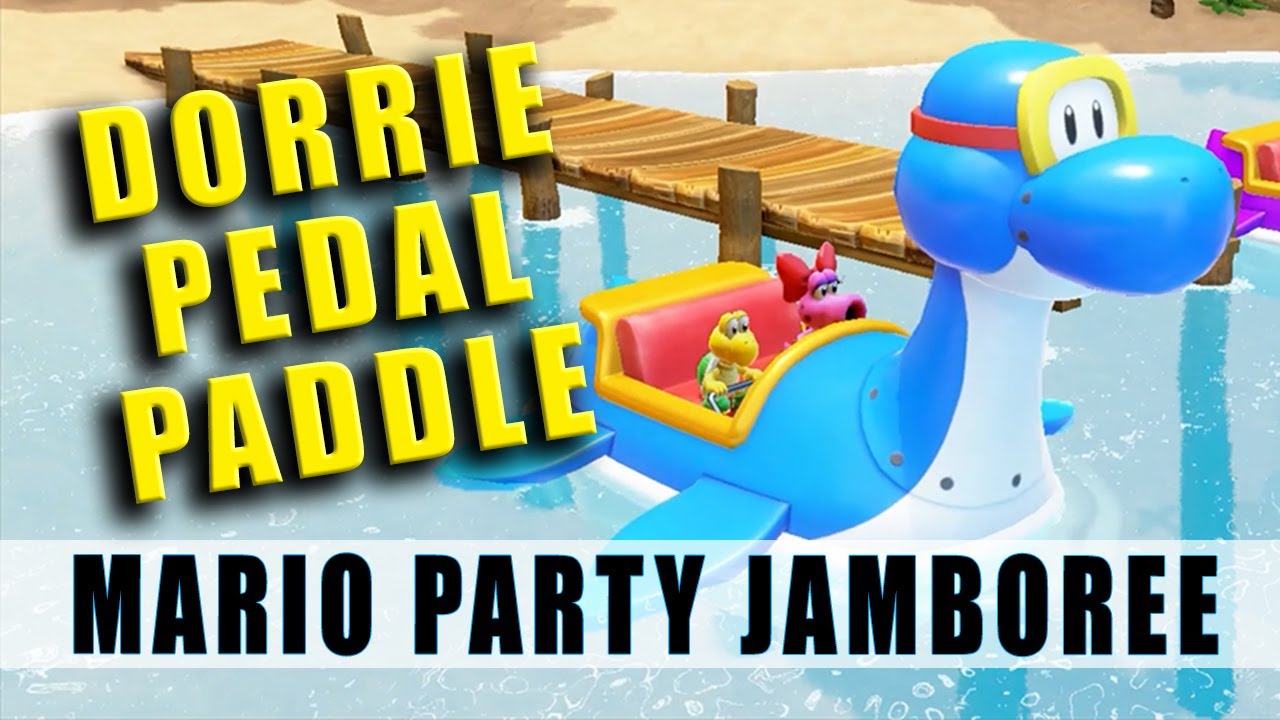 Dorrie Pedal Paddle tips Super Mario Party Jamboree how to go faster in ...