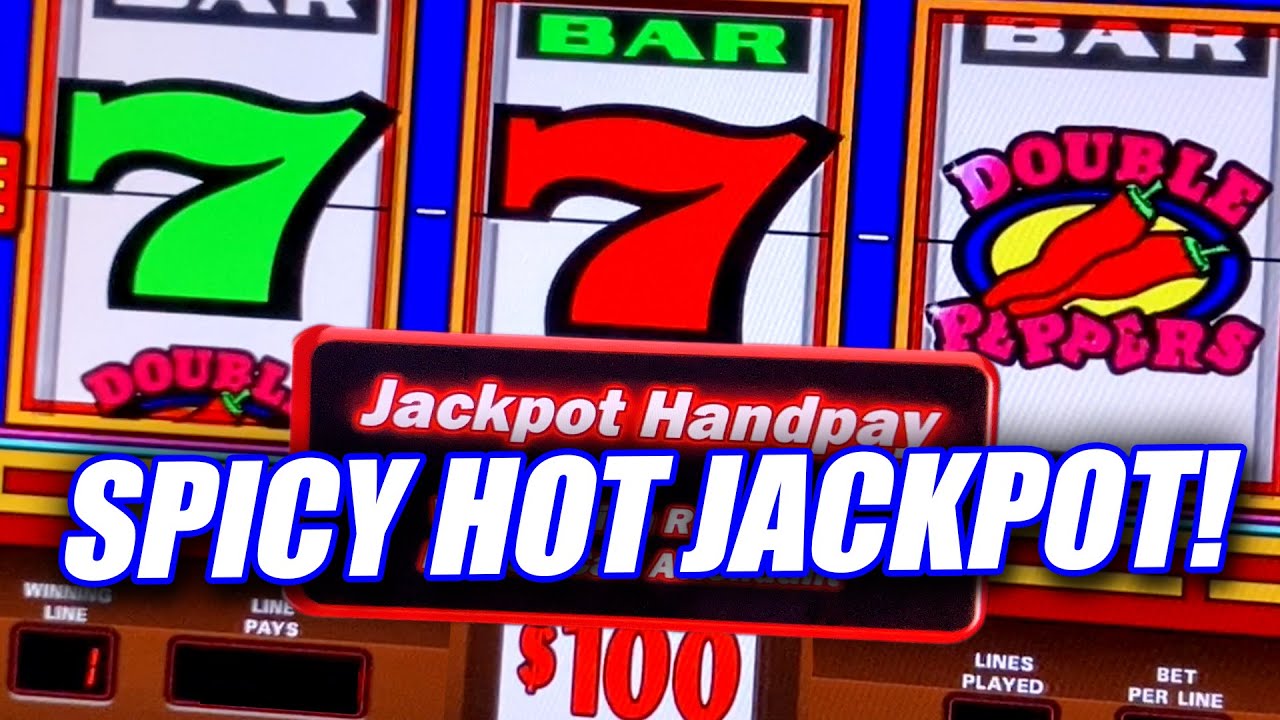 MEGA JACKPT WIN ON CHILLI HOT PEPPERS HIGH LIMIT SLOT MACHINE OH!! THAT ...