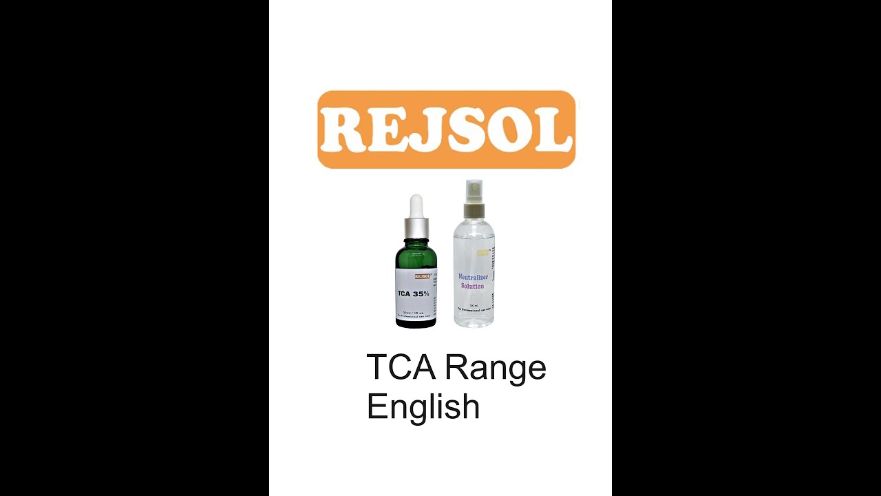 REJSOL TCA Peel Range. ENGLISH Chemical Peeling with TCA , Cross ...