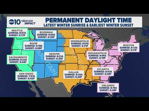 What to know about permanent daylight saving time, now on the horizon