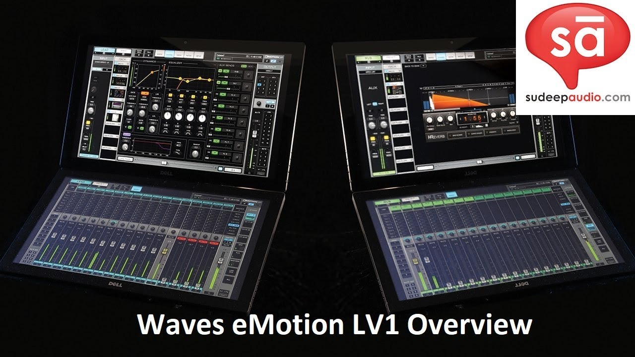 Waves eMotion LV1 Live Mixer overview | Ravisankar N. | S09 E20 ...