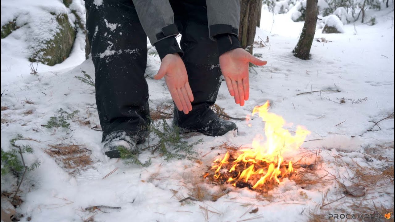 Procamptek - Ultimate Fire Tinder - YouTube