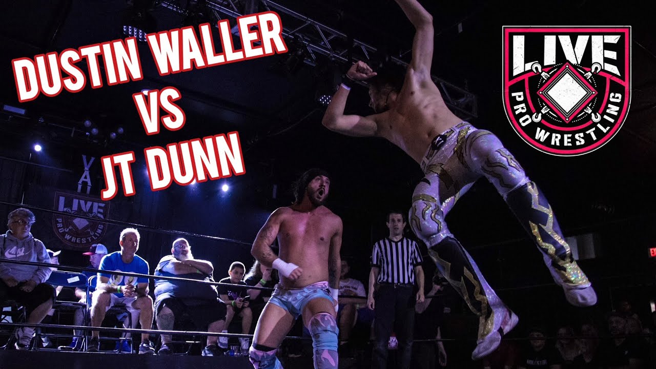 Dustin Waller vs. JT Dunn / Live Pro Wrestling - YouTube
