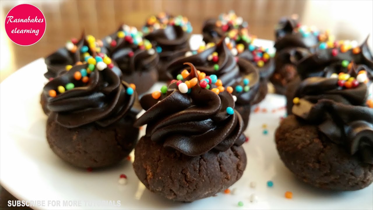 how to make chocolate fudge balls at home recipe - YouTube
