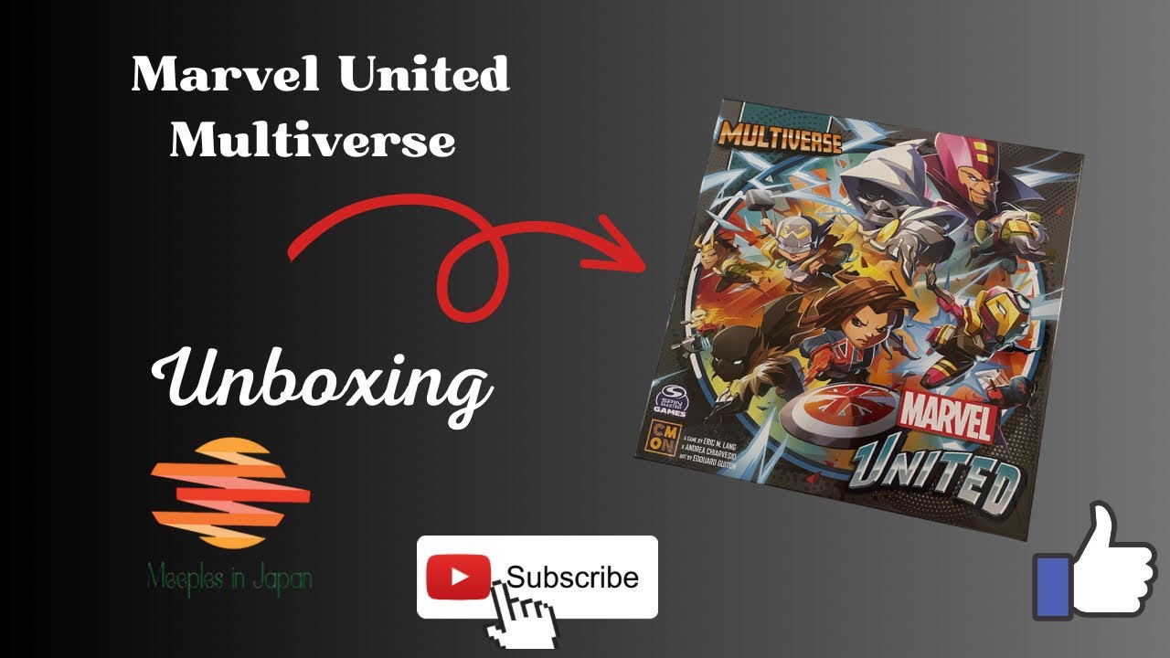 Marvel United Multiverse ( + Decks exclusive ) Unboxing - YouTube