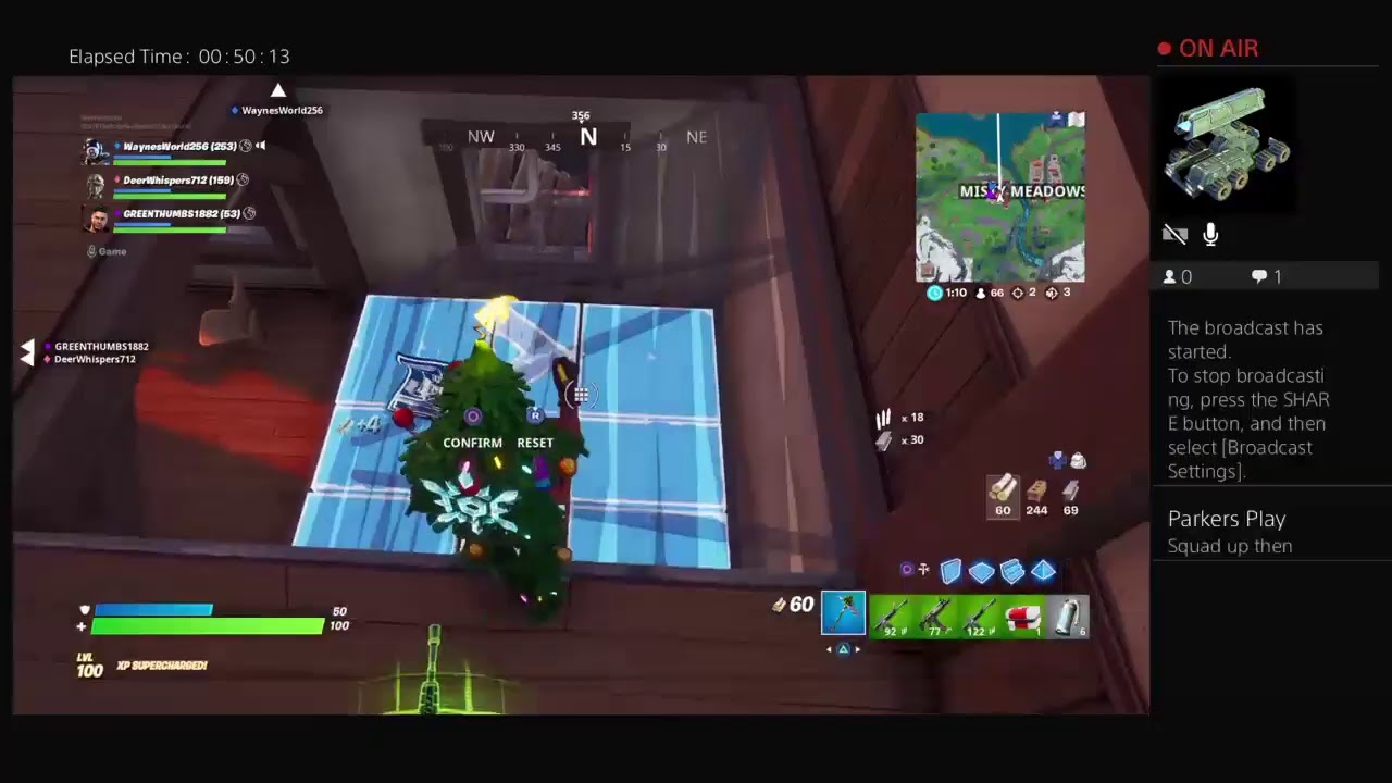 Parkers Play} Fortnite Solo Live:) - YouTube