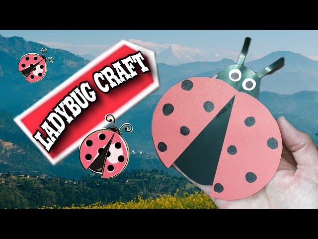 Printable Ladybug Craft
