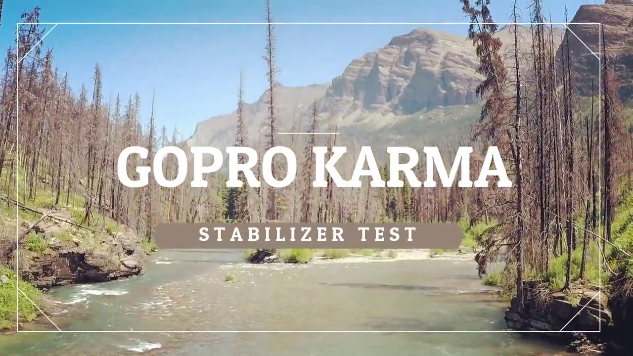 GoPro Karma Grip Stabilizer test. - YouTube