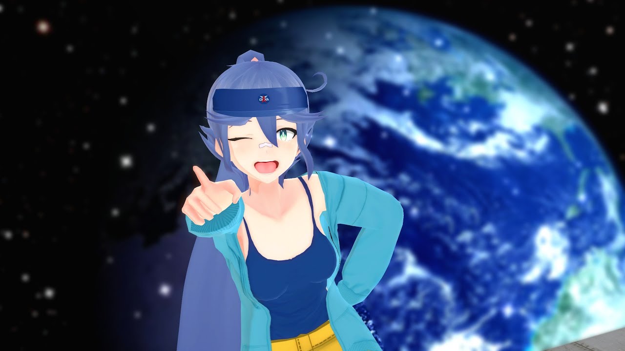 【Genderbend AU Ace Attorney MMD】Caelum Terran/Aoi Daiyo - 惑星ループ/Planet Loop - YouTube