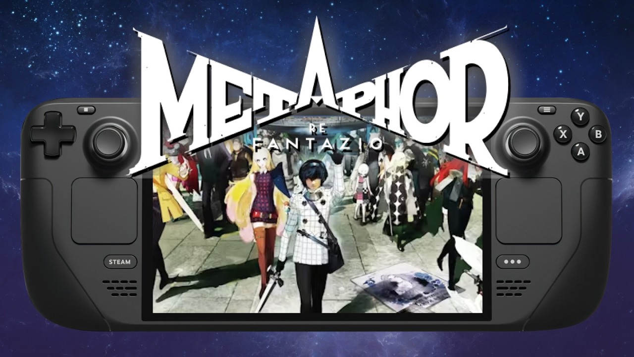 Metaphor: ReFantazio is magical on the Steam Deck - YouTube