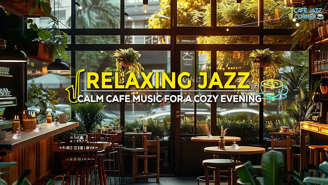 Calm Cafe Jazz: Music for a Cozy Evening and Relaxing Atmosphere - YouTube