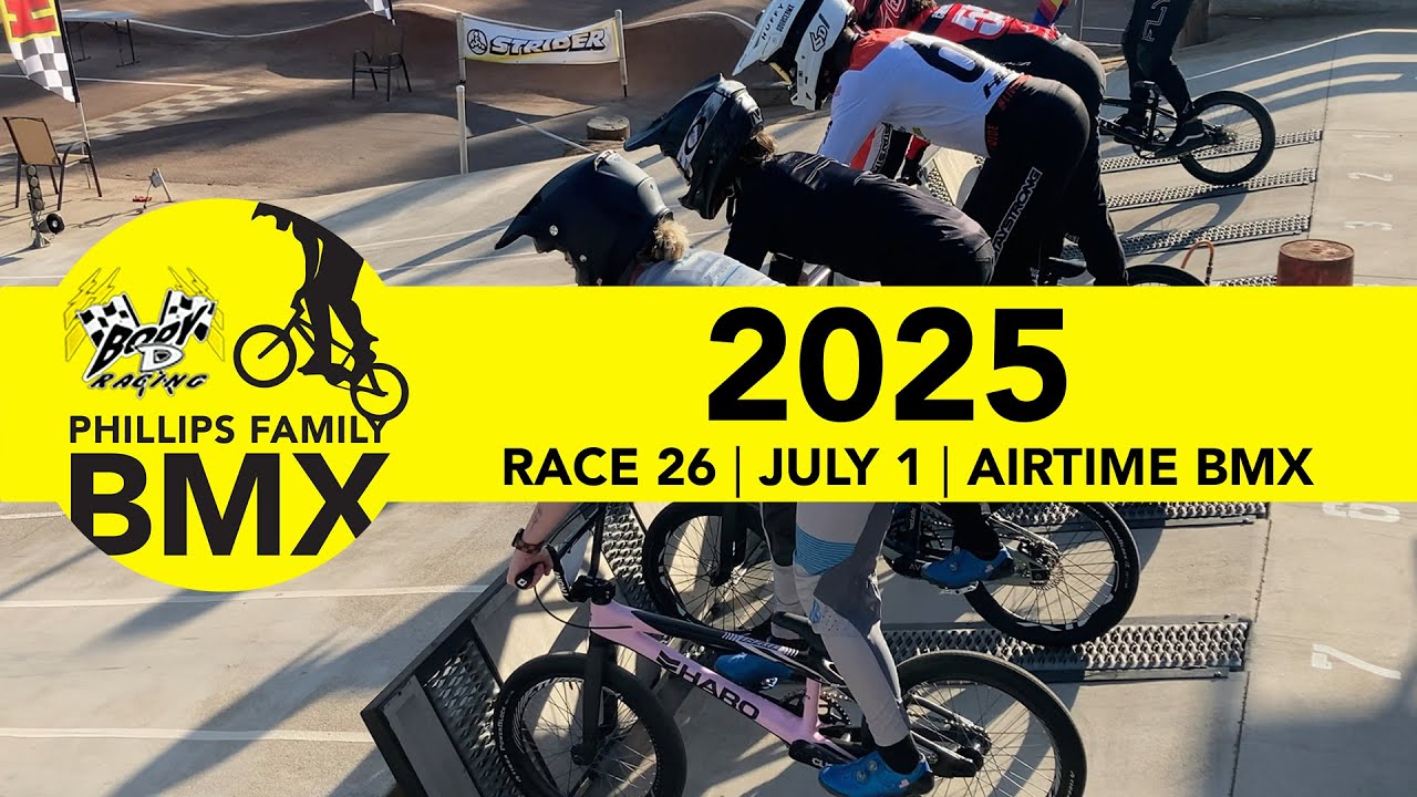 BMX Racing 2025 - Race 26 - Airtime BMX - YouTube