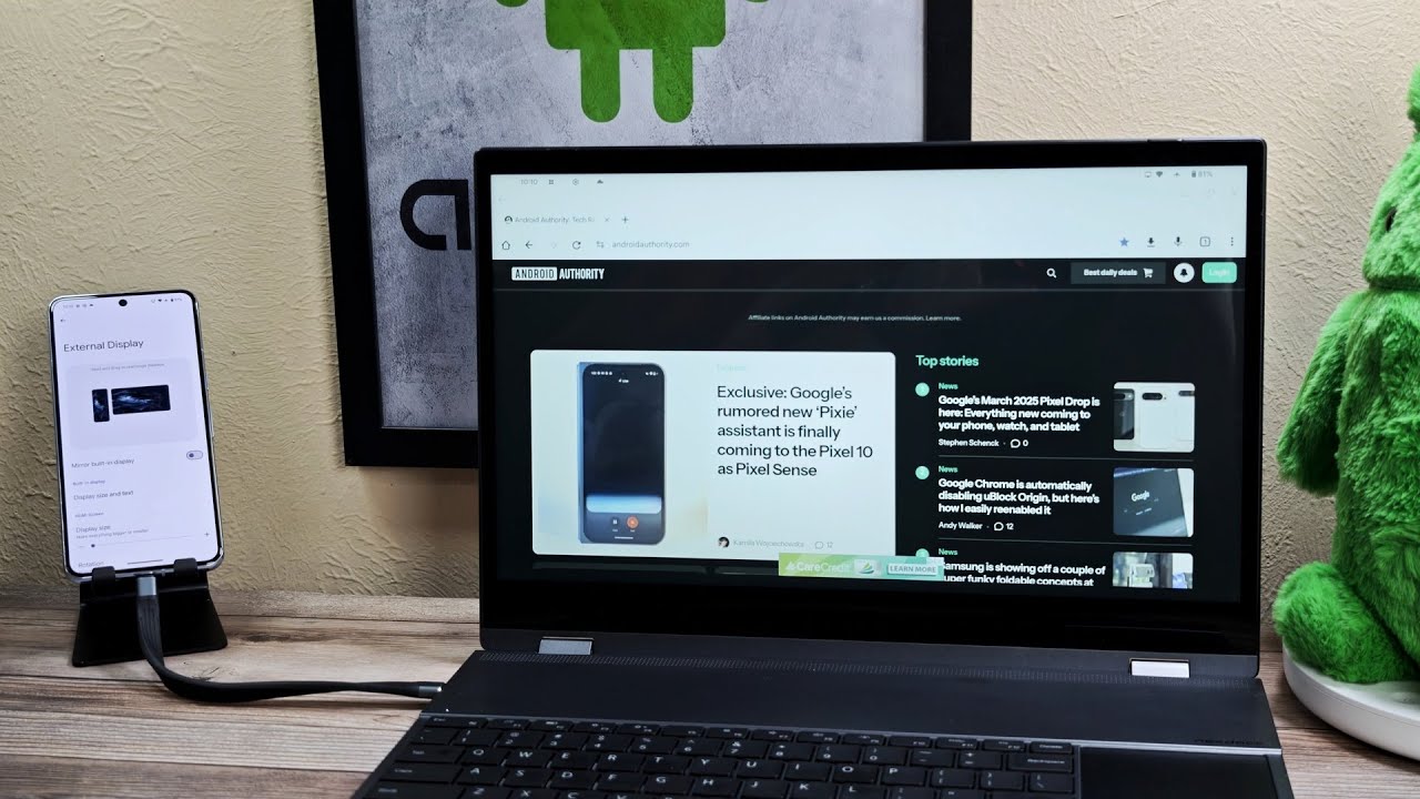 FIRST LOOK DEMO: Android's PC-like external display management features ...