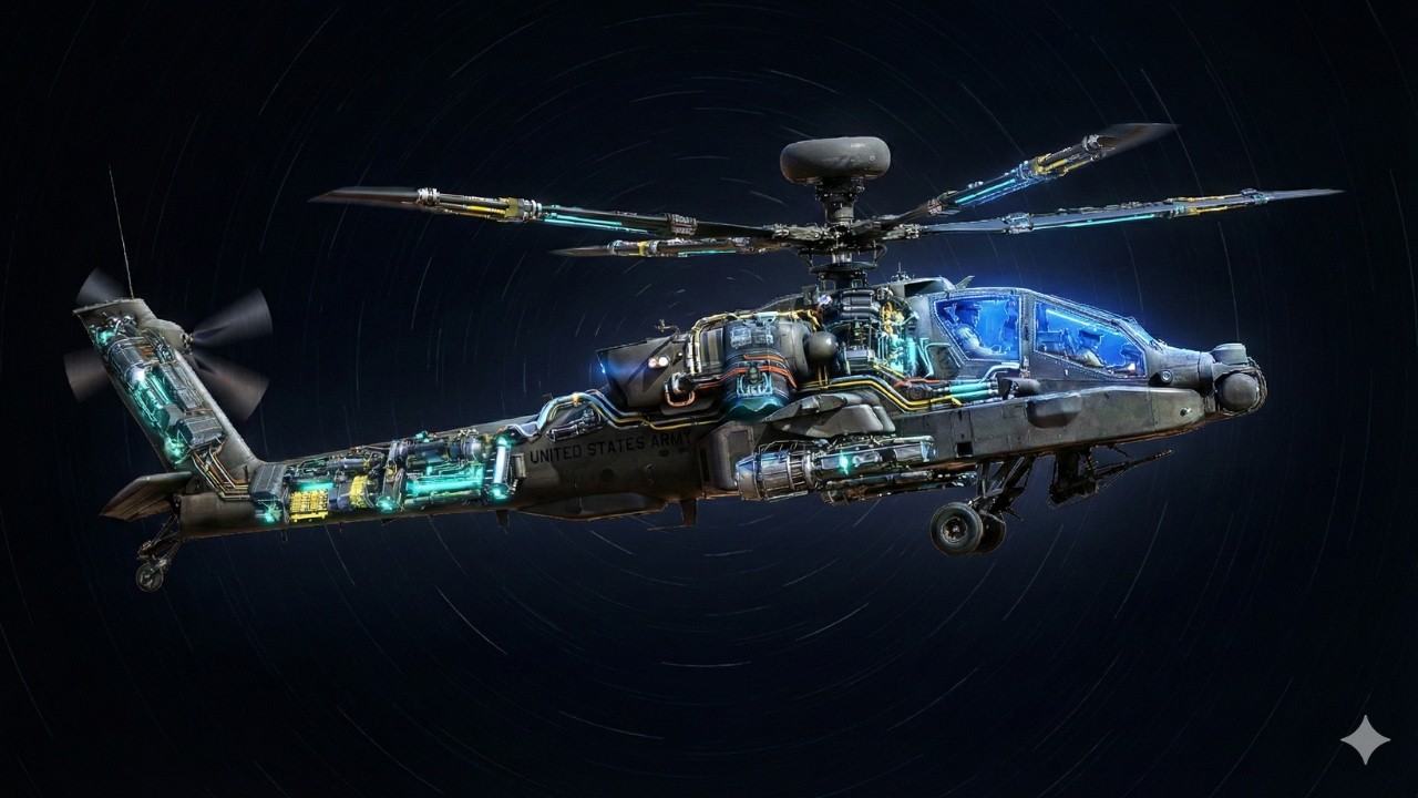 Inside the AH-64 Apache Attack Helicopter | Documentary - YouTube