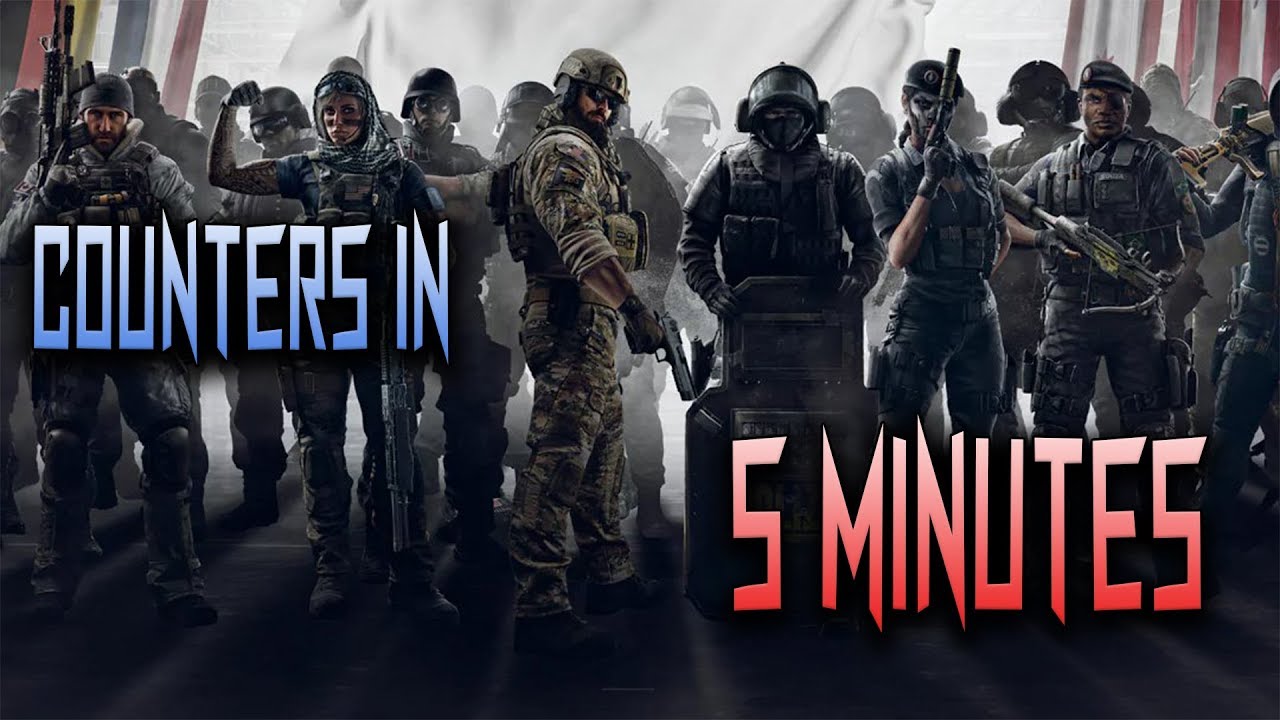 Every Operator's Counter in Under 5 Minutes | Rainbow Six Siege - YouTube