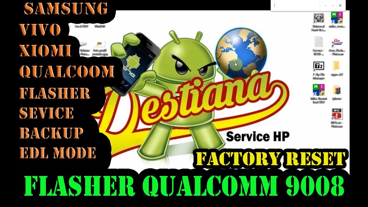 FLASH VIVO OPPO XIOMI QUALCOMM TOOL V1 FLASH 9008 ALL QUALCOMM - YouTube