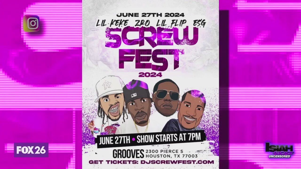 Lil' Flip, Z-RO talk Screwfest 2024 - YouTube