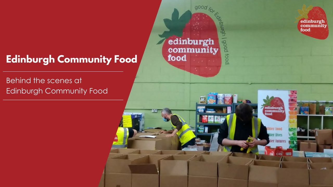 Behind the Scenes at Edinburgh Community Food - YouTube