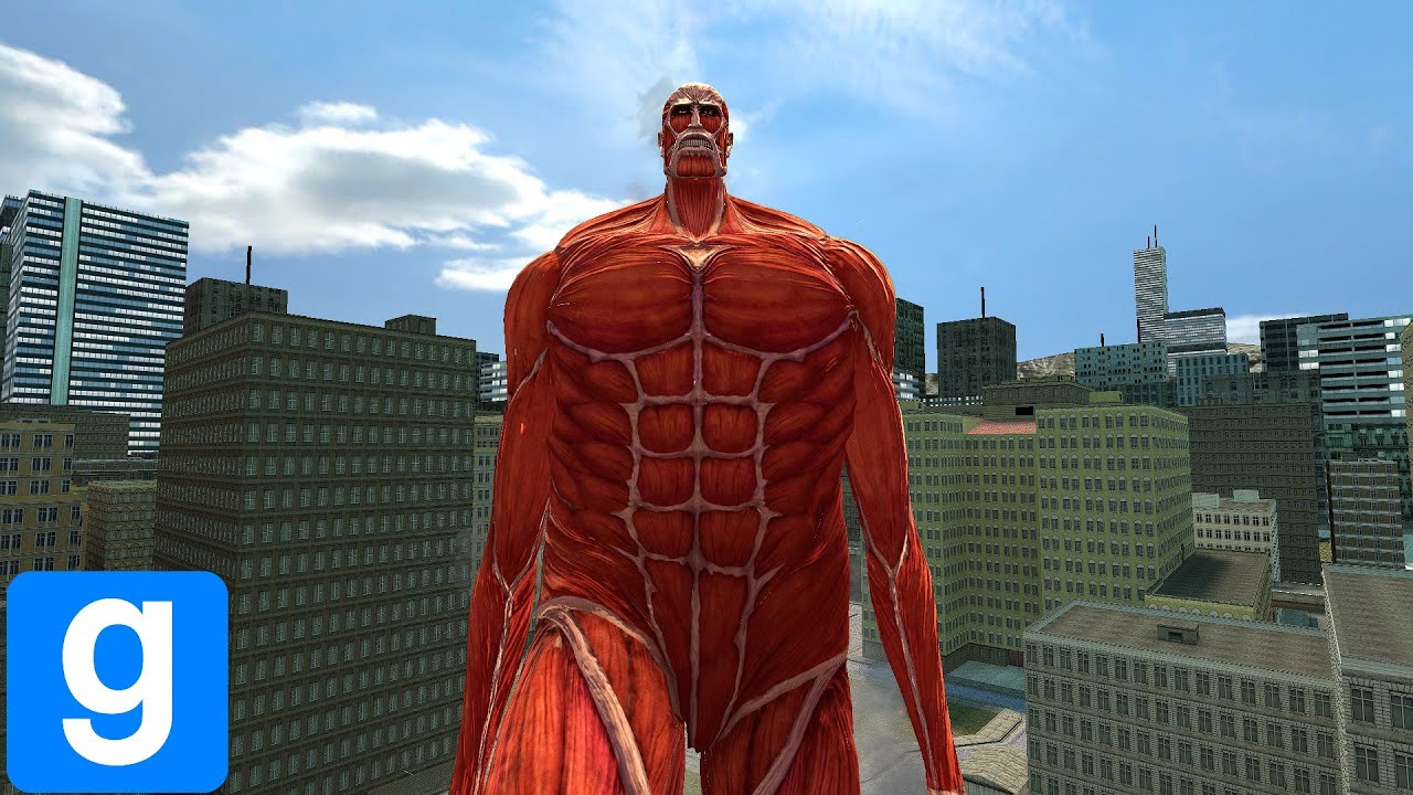 Attack on titan for Gmod - YouTube