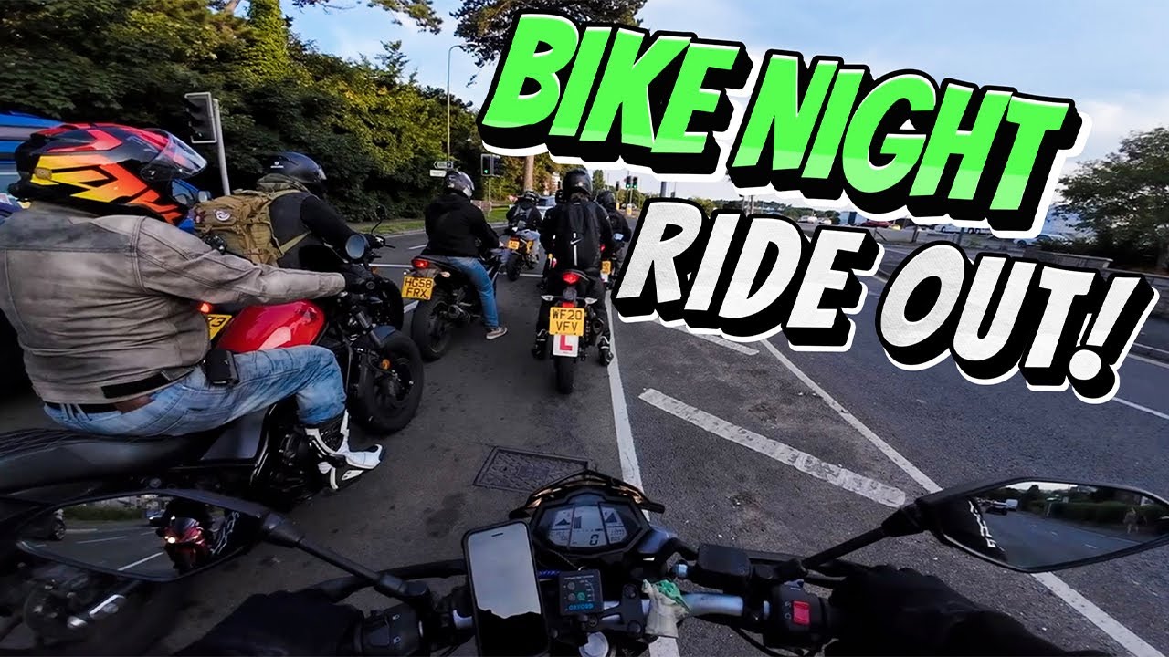 Bike Night Ride on my MT-125: Milkshakes, Kill Switch Pranks, and Devon ...
