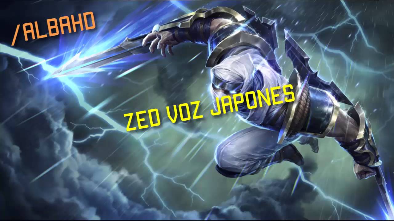 Zed japanese voice - YouTube
