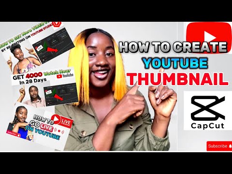 HOW TO CREATE EYE-CATCHING THUMBNAILS Using CapCut | Pro Tips!!!!! - YouTube