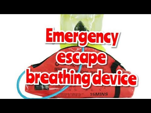 Emergency Escape Breathing Apparatus ( EEBD) onboard ships - YouTube