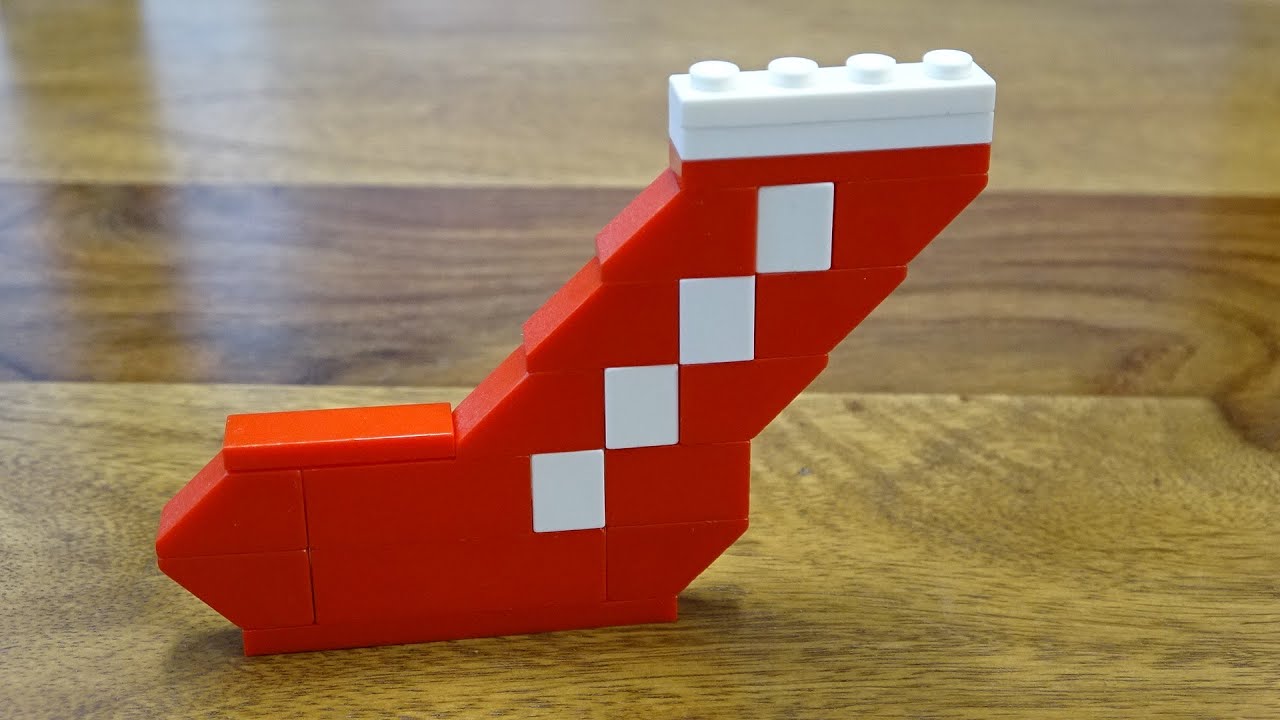 Building a Mini Red Lego Christmas Gift Socks - YouTube