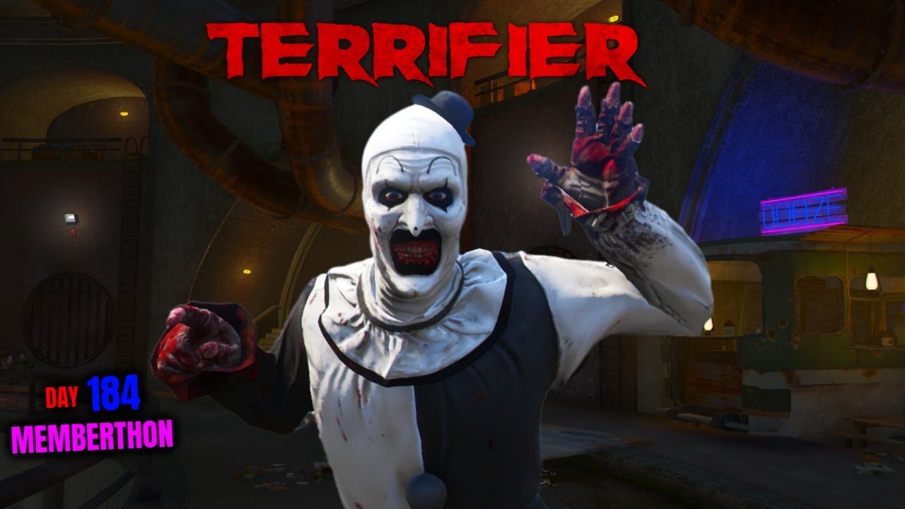 I Become The Terrifier In GTA 5 RP - Memberthon Day 184 - YouTube
